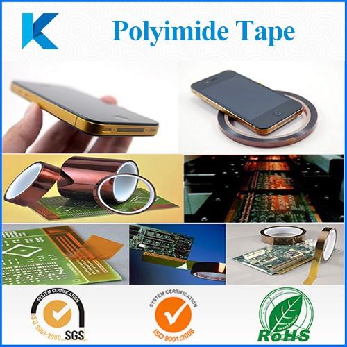 Black Polyimide Film Super Thin 8um Heat Masking Resistant PI Film For ...