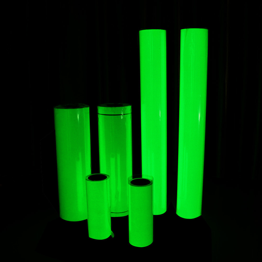 Photoluminescent Film Tape , Luminous Adhesive Tape For Safety Sign